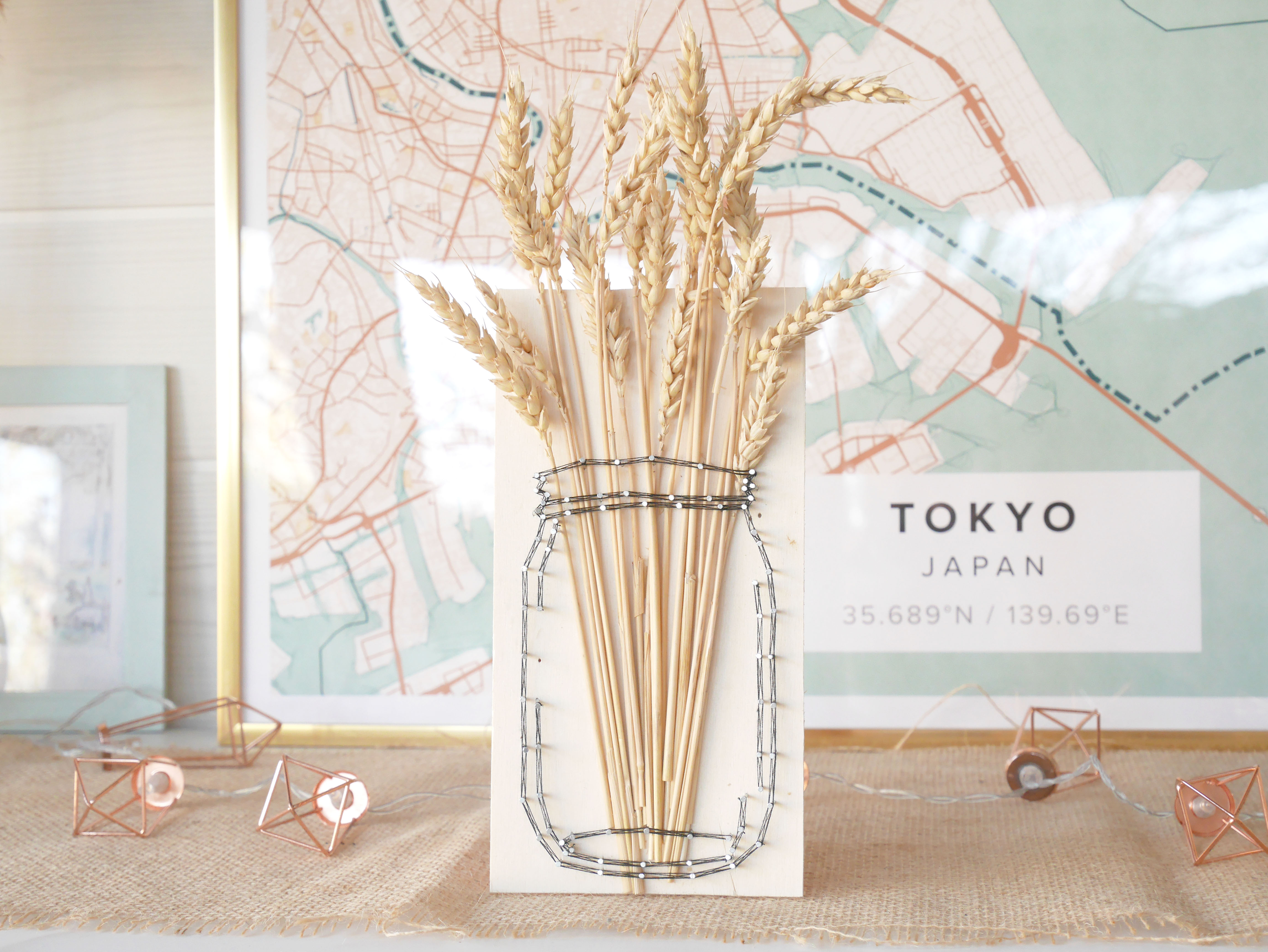 DIY & Vase « string art » – Loïcia Itréma